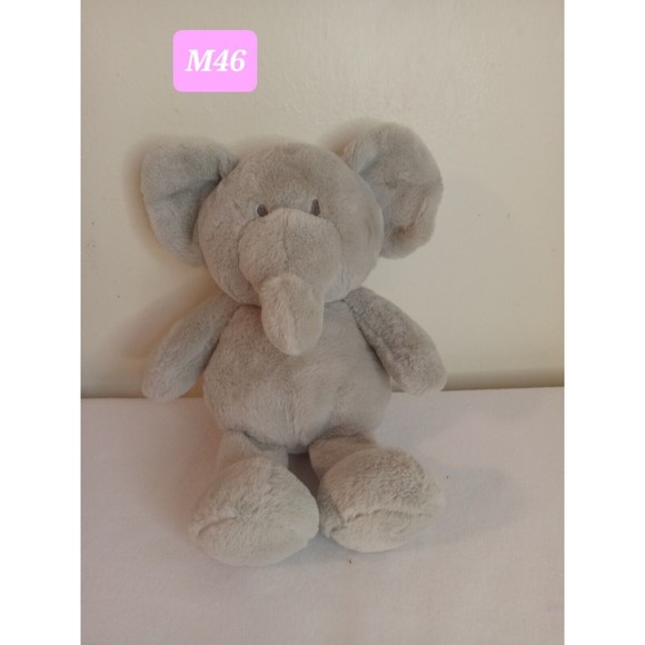 Kellytoy | Toys | Kellytoy Gray Plush Elephant Baby Lovey Rattle ...